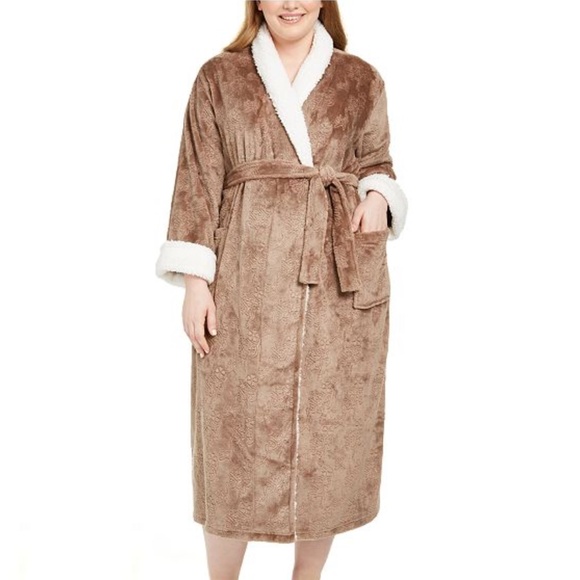 Charter Club | Intimates & Sleepwear | New Charter Club Faux Fur Trim ...